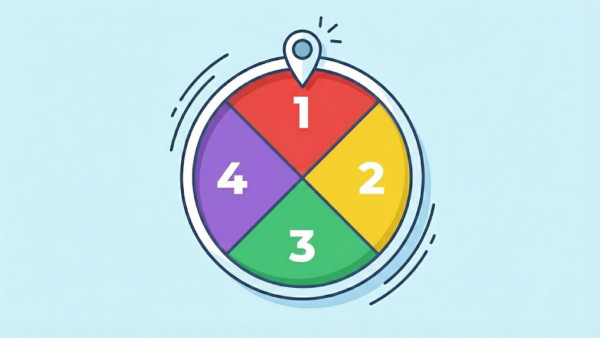 Random Number Generator 1-4: Visual Picker