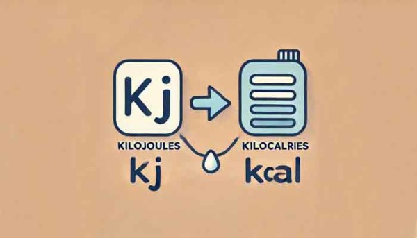 Kilojoules to Kilocalories (kJ to kcal) Online Converter
