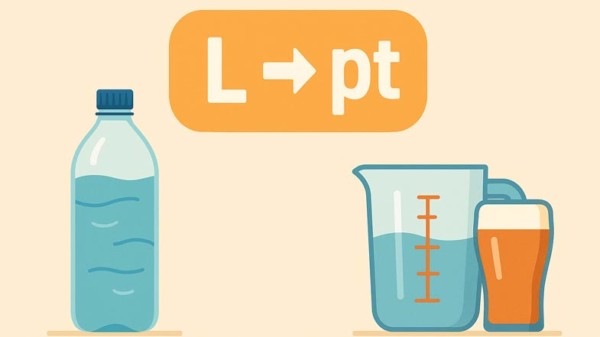 Pints to Liters (pt to L) Converter Online