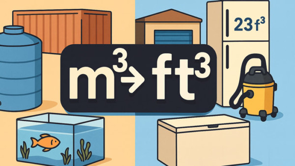 Cubic Meters to Cubic Feet Converter - m³ to ft³