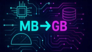 Megabytes to Gigabytes Converter - MB to GB